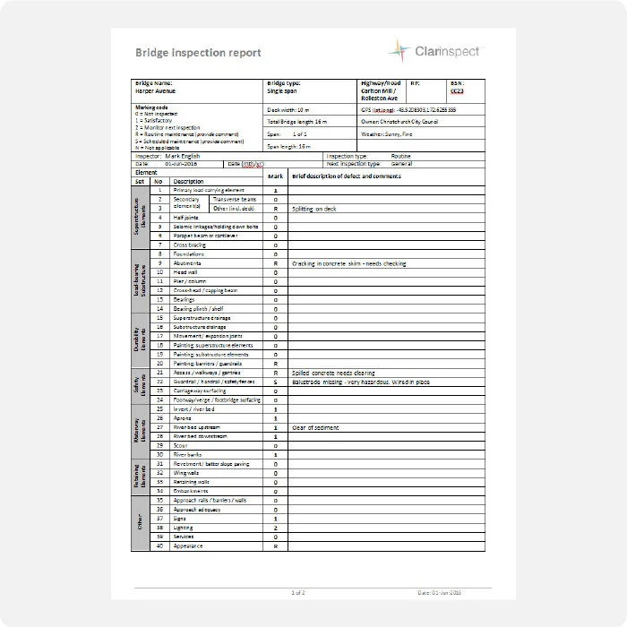 Engineering & Construction — Clarinspect - Inspection and Reporting ...