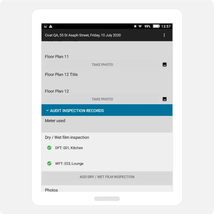 Coatings — Clarinspect - Mobile Inspection Software for Professionals