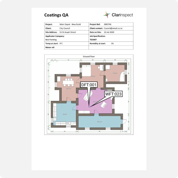Coatings — Clarinspect - Mobile Inspection Software for Professionals