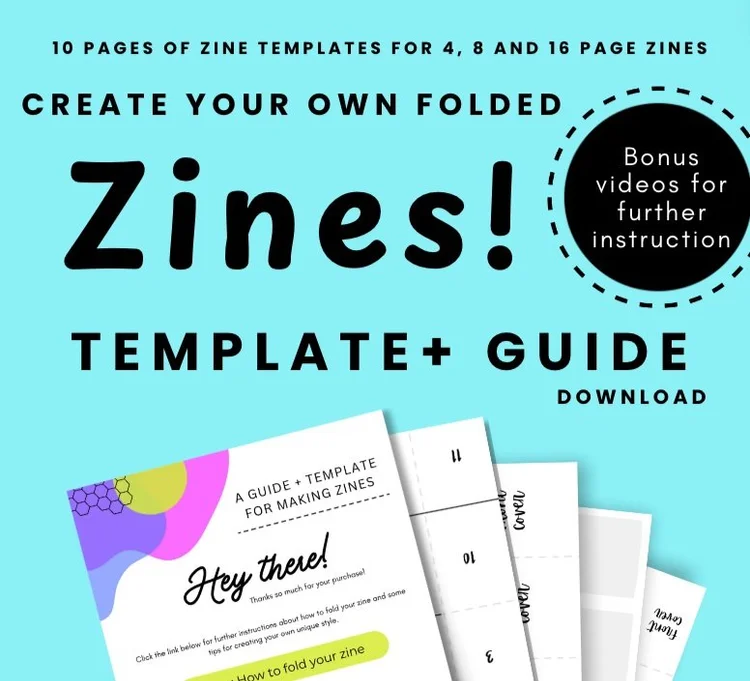What is a Zine and Why I LOVE Making them! — Kate's Creative Studio