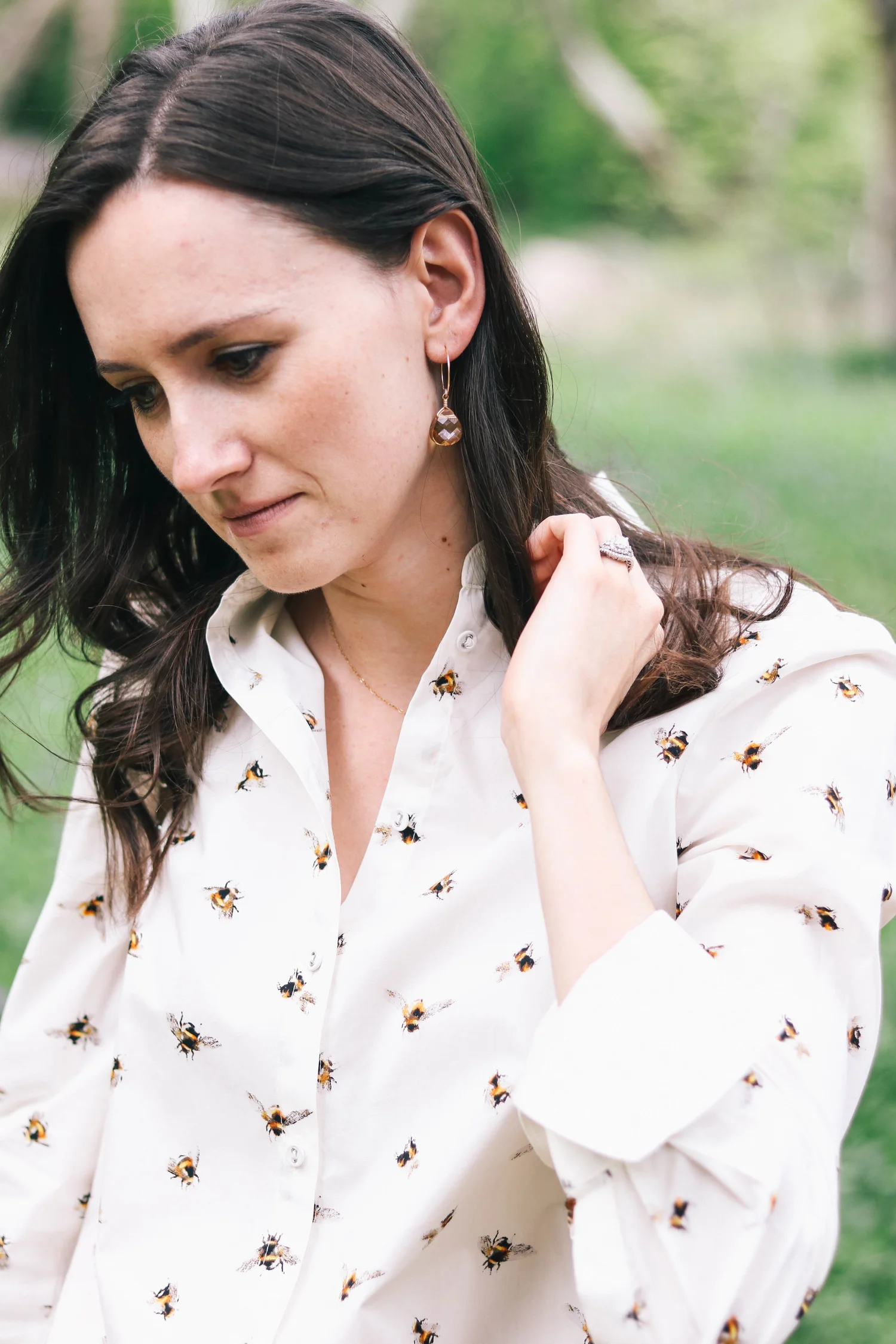 Bumble Bee Button Up — Blushful Belle