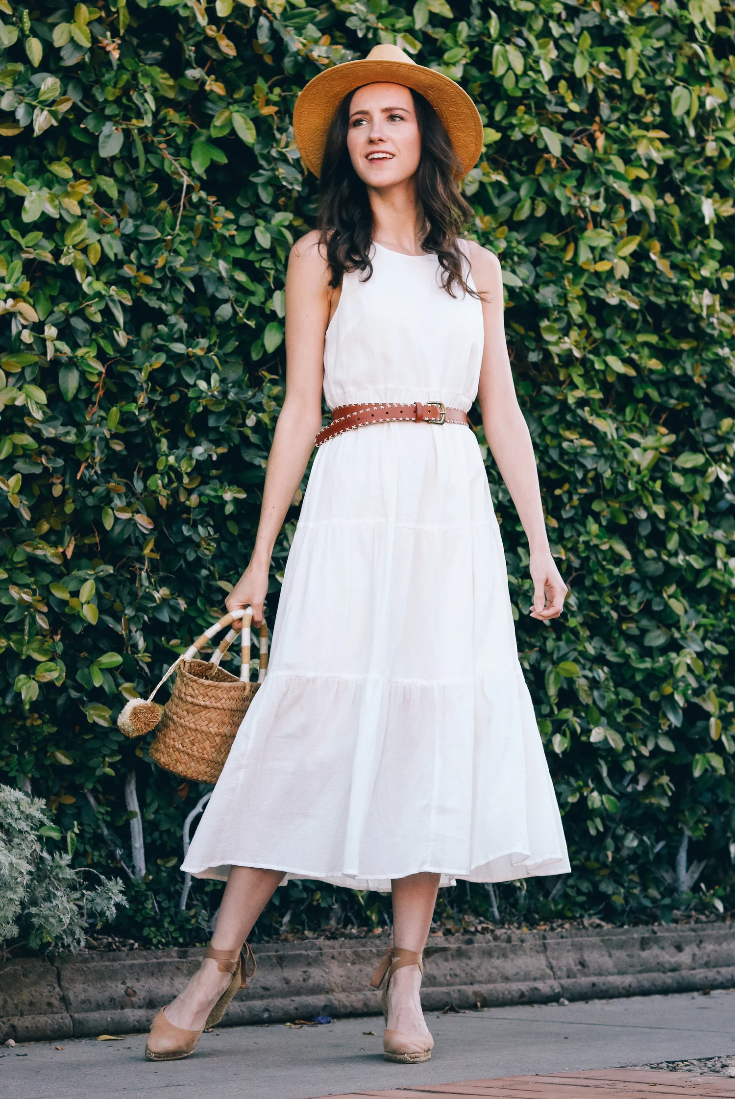 A Perfect White Spring Dress for $30 — Blushful Belle