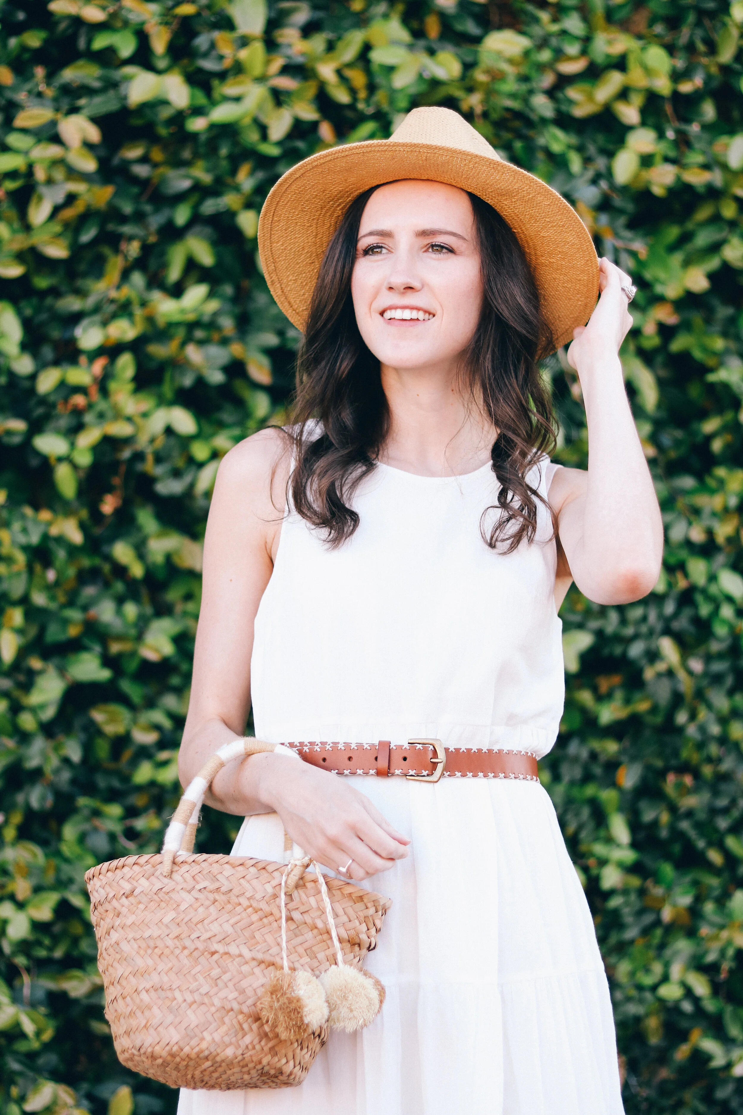 A Perfect White Spring Dress for $30 — Blushful Belle