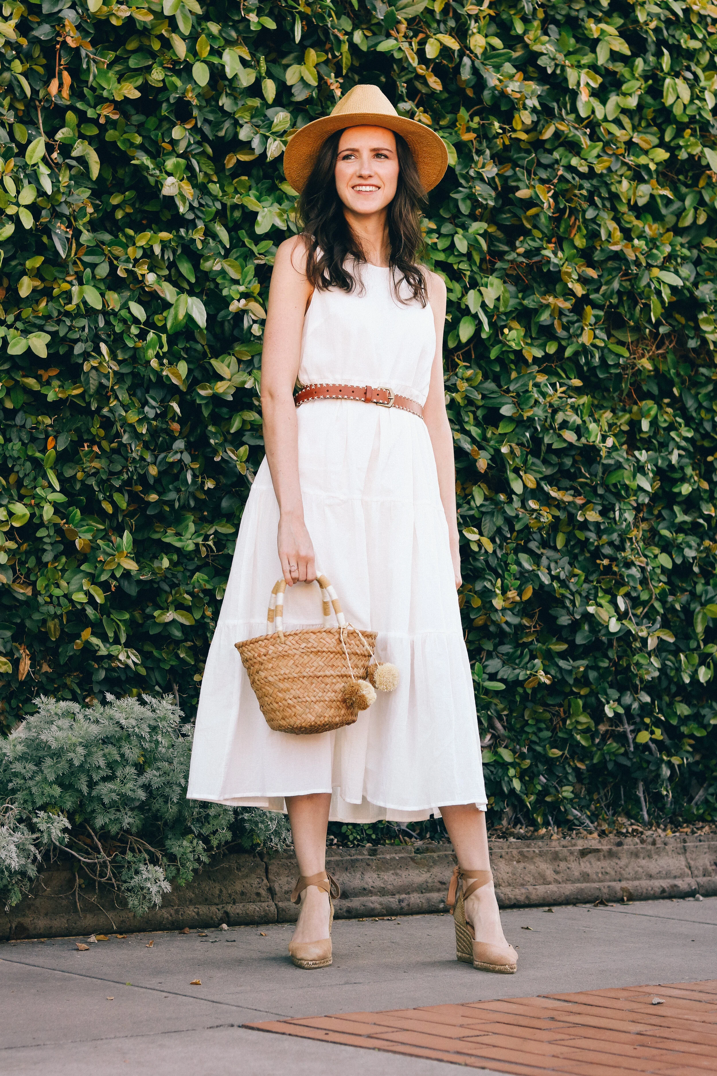 A Perfect White Spring Dress for $30 — Blushful Belle