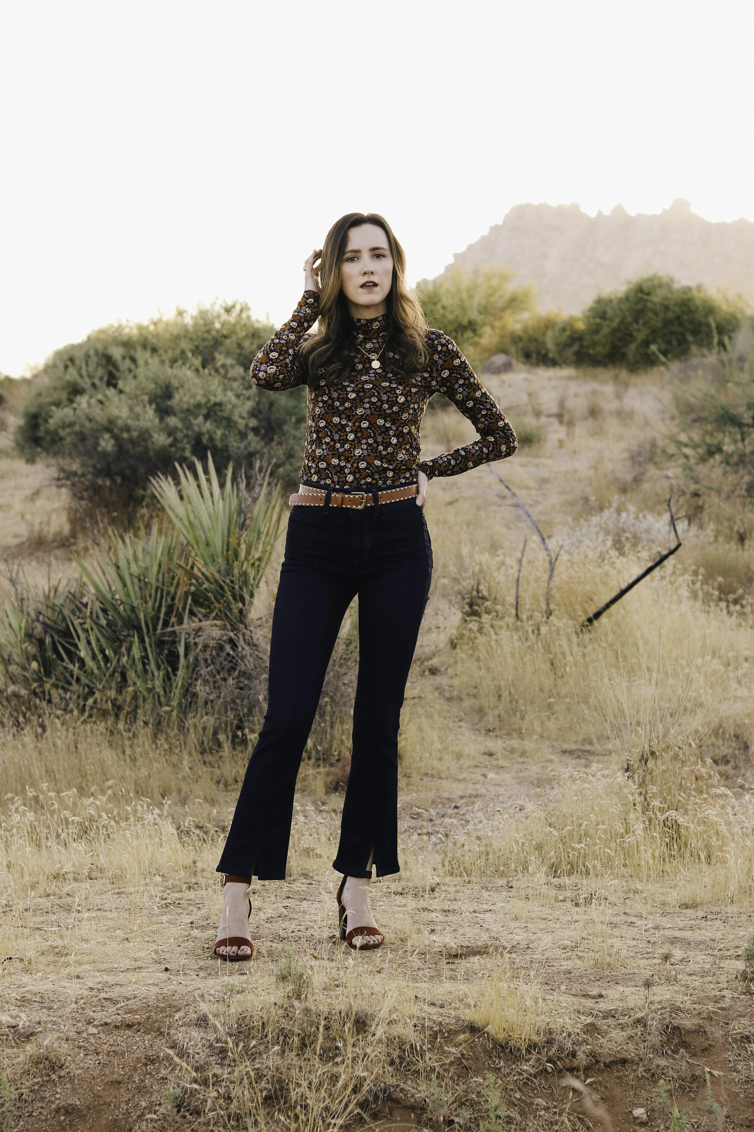 A 70s Inspired Fall Outfit — Blushful Belle