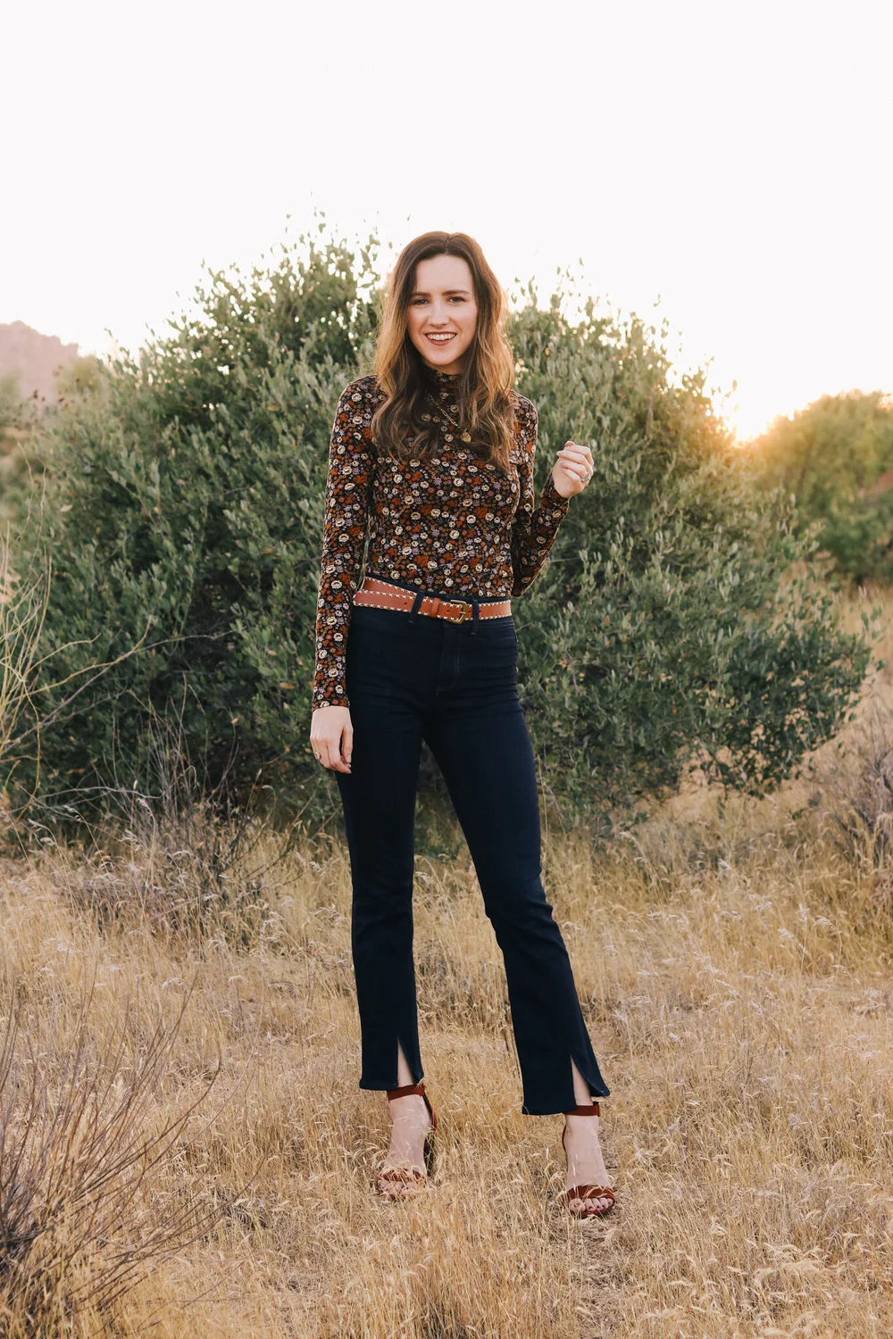A 70s Inspired Fall Outfit — Blushful Belle
