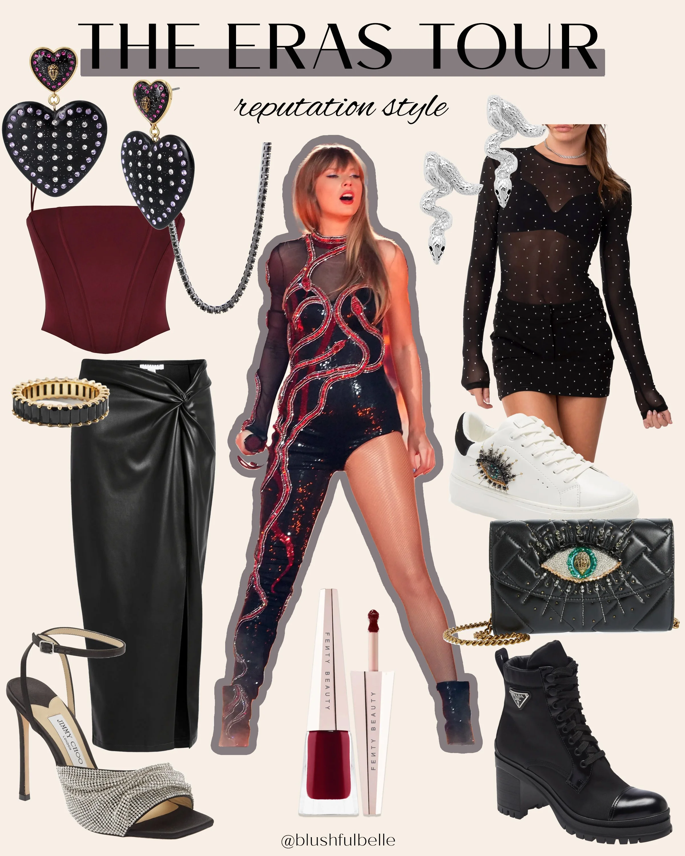 Taylor Swift Concert Outfit Ideas The Eras Tour Blushful Belle