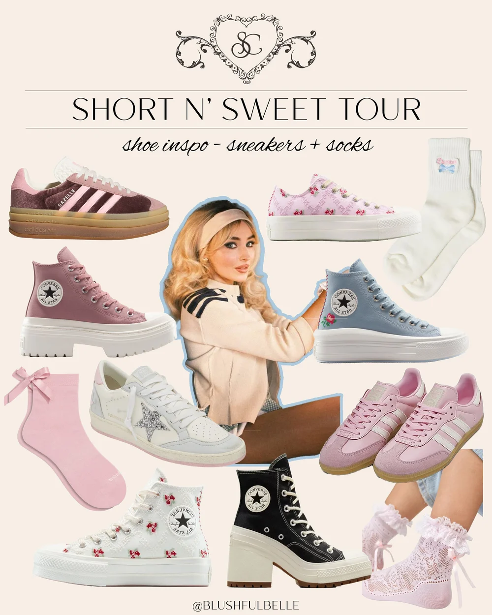 Sabrina Carpenter Short N' Sweet Tour Outfit Ideas — Blushful Belle