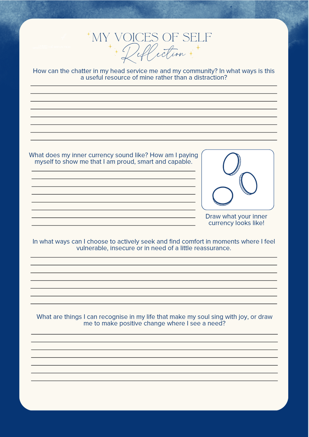 Worksheets, Documents and Printables — COYYA Adelaide