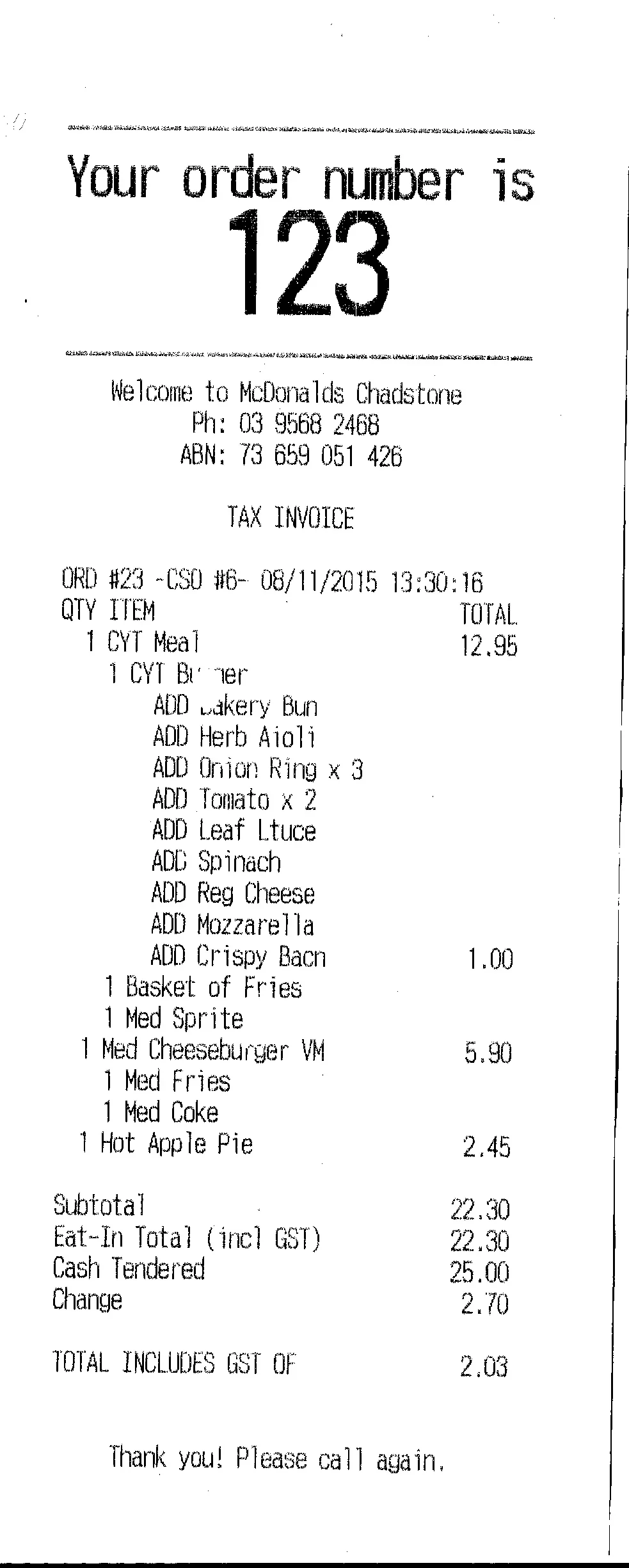 McDonald’s “Create Your Taste” experience — Girt By