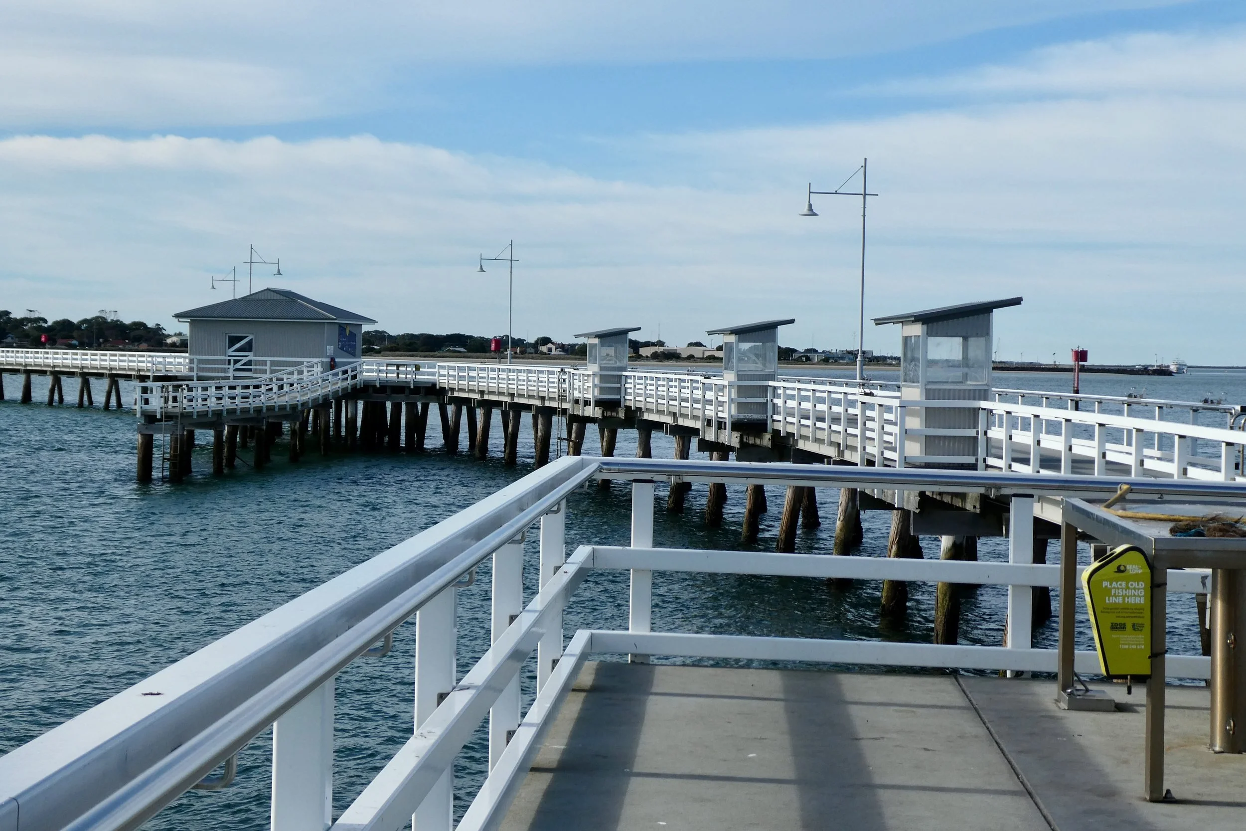 Port Welshpool Long Jetty — Girt By