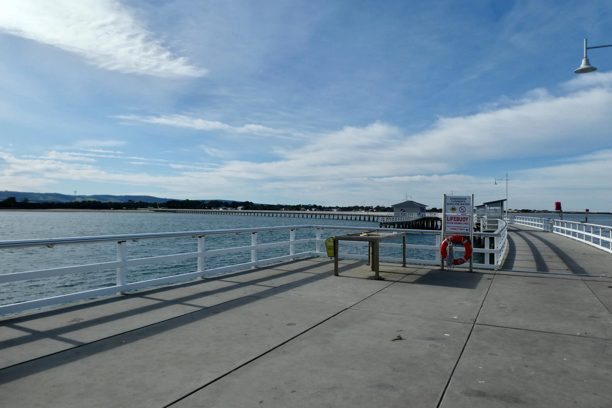 Port Welshpool Long Jetty — Girt By