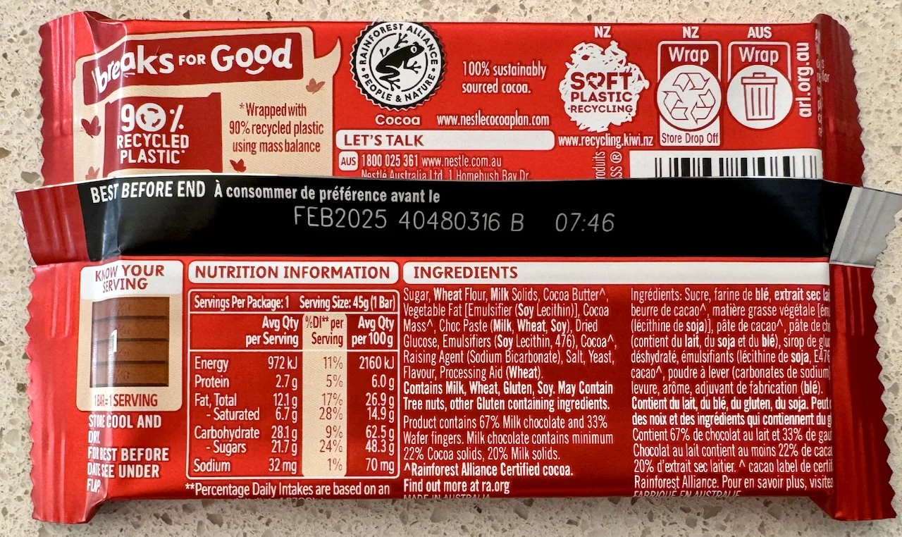 Kit Kat Australia vs Kit Kat UK — Girt By