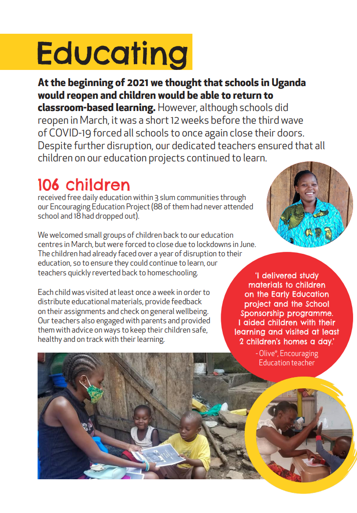 Our Impact | Kids Club Kampala