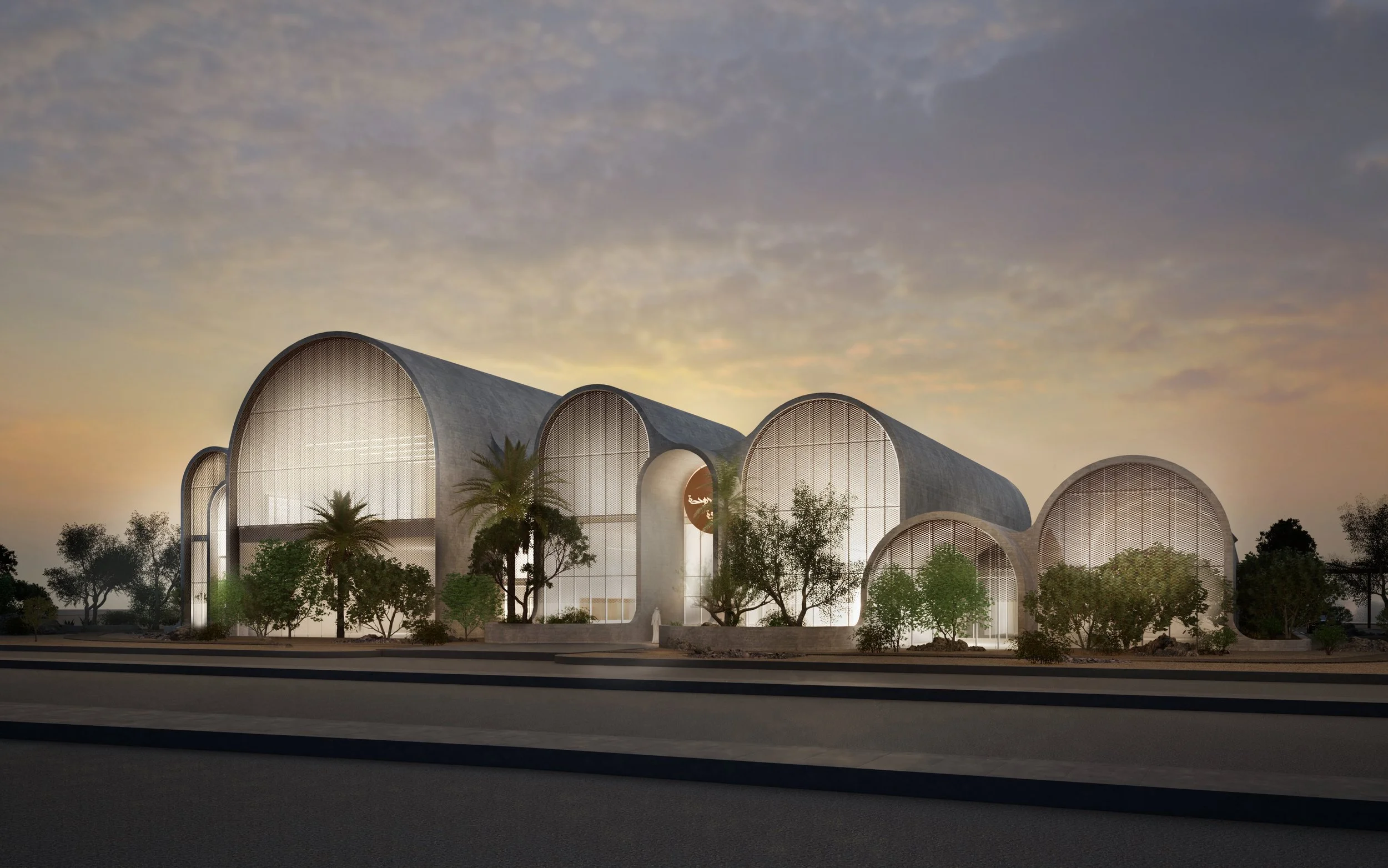 Jeddah Library — John Ronan Architects
