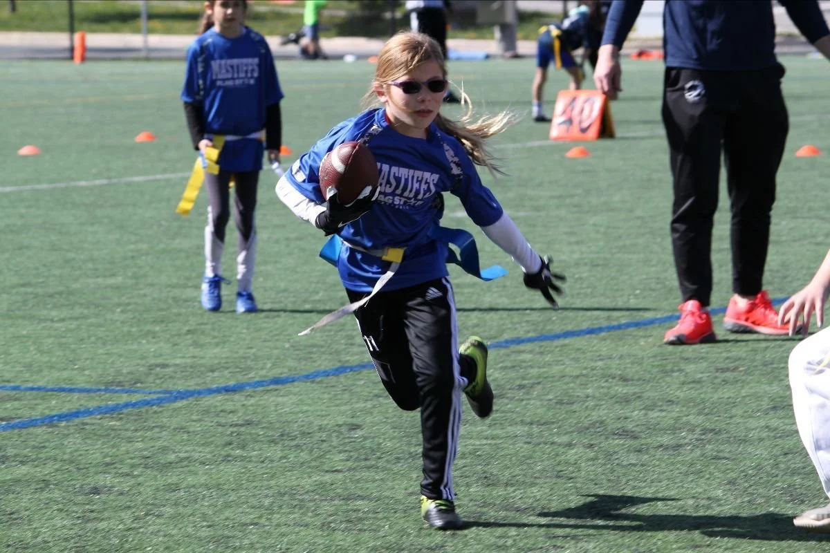 Flag Star Football