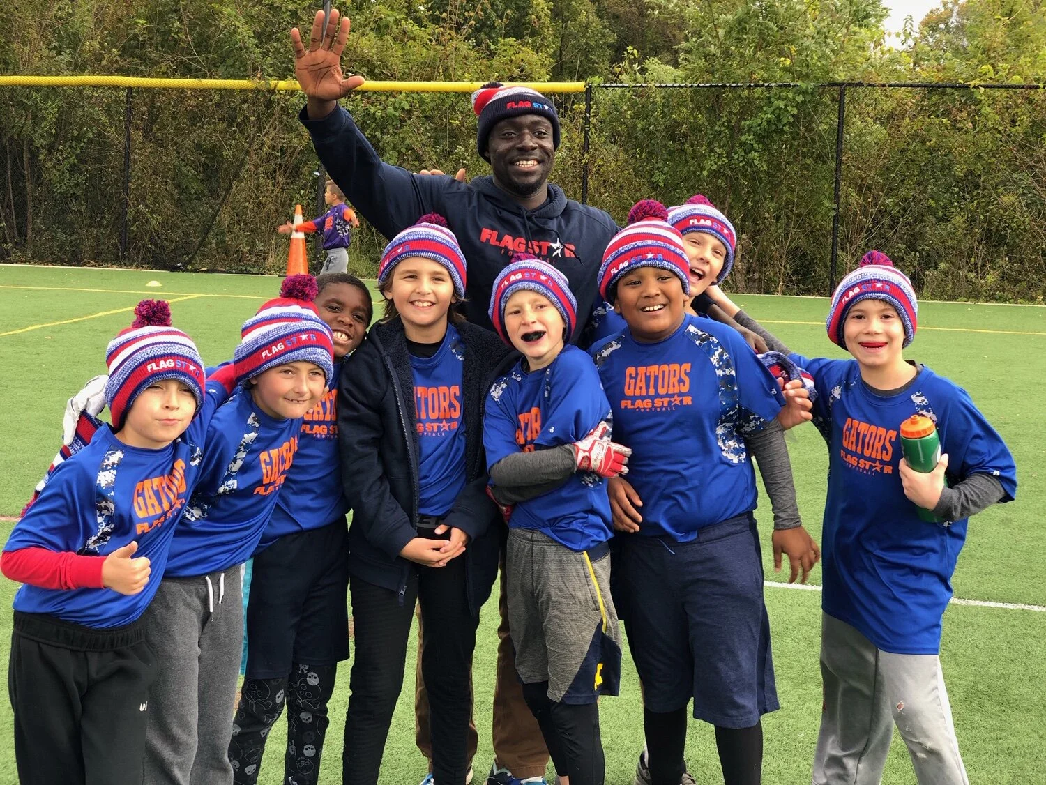 Flag Star Football