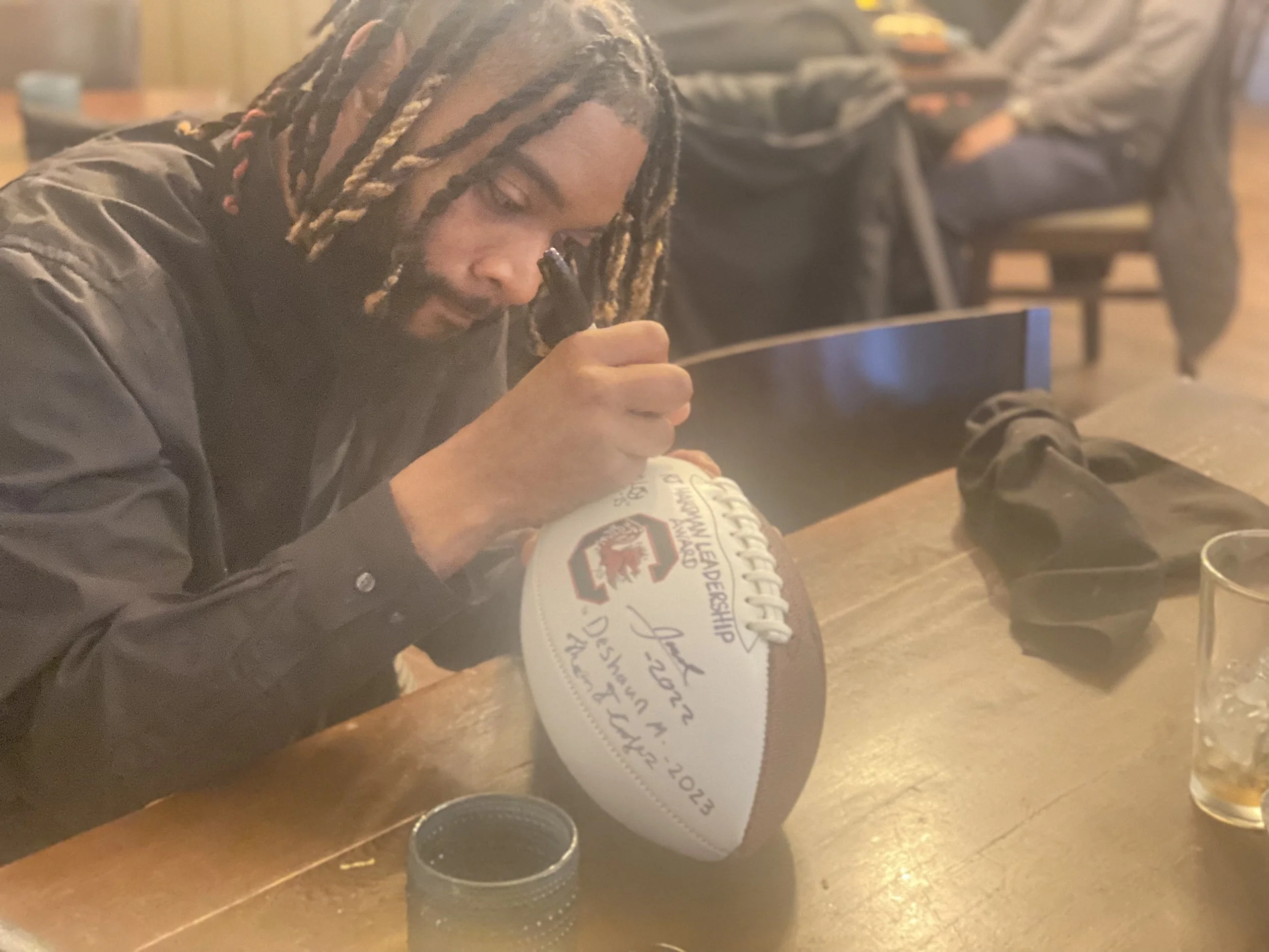 The RJ Hartman Leadership Award — Flag Star Football