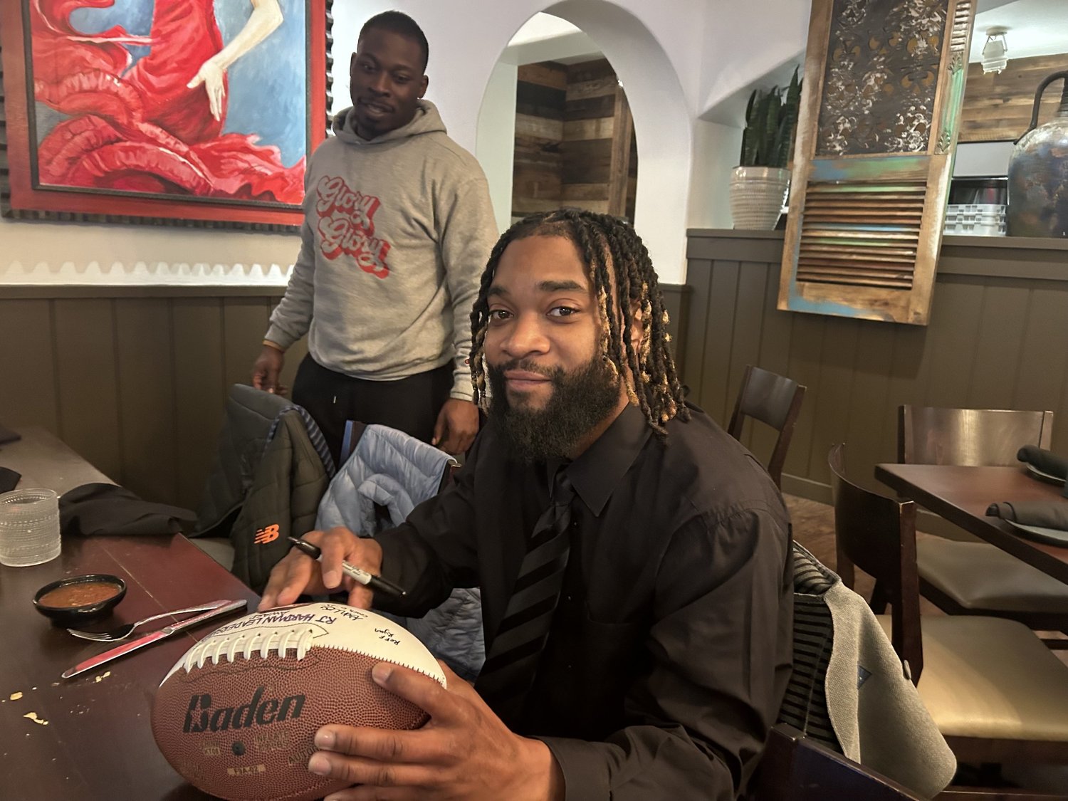 The RJ Hartman Leadership Award — Flag Star Football