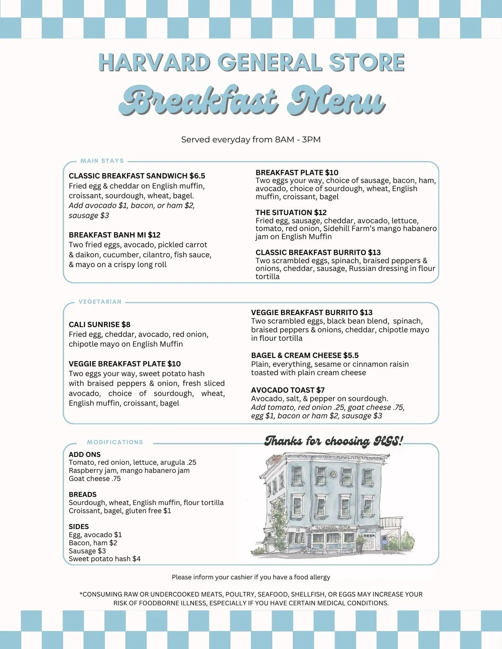 Harvard general store kitchen — Harvard General Store