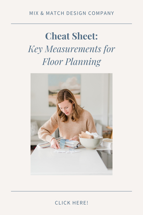 Cheat Sheet: Key Measurements for Floor Planning