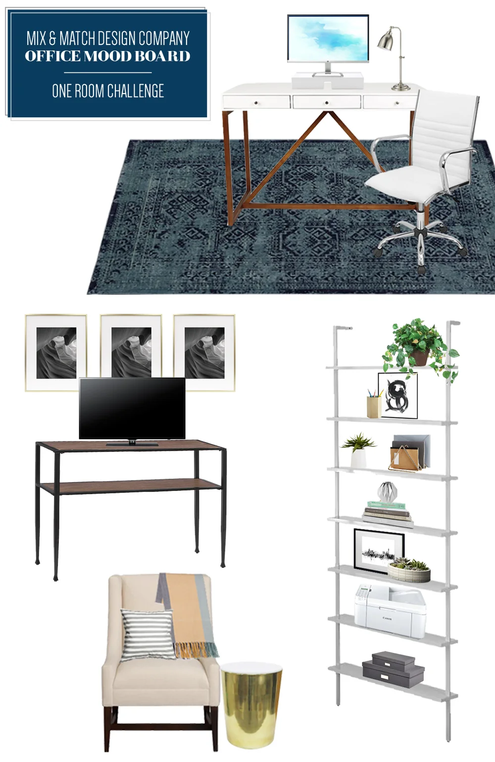 One Room Challenge Week 2: The Plan