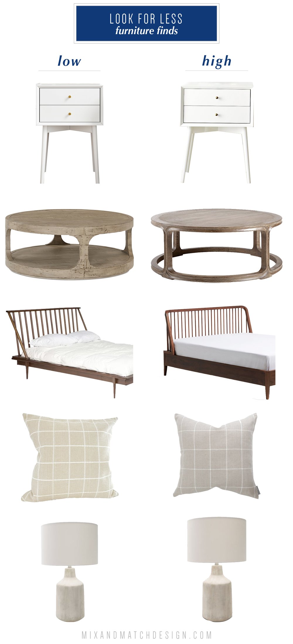 Look for Less: Great Furniture Finds - Edition #4