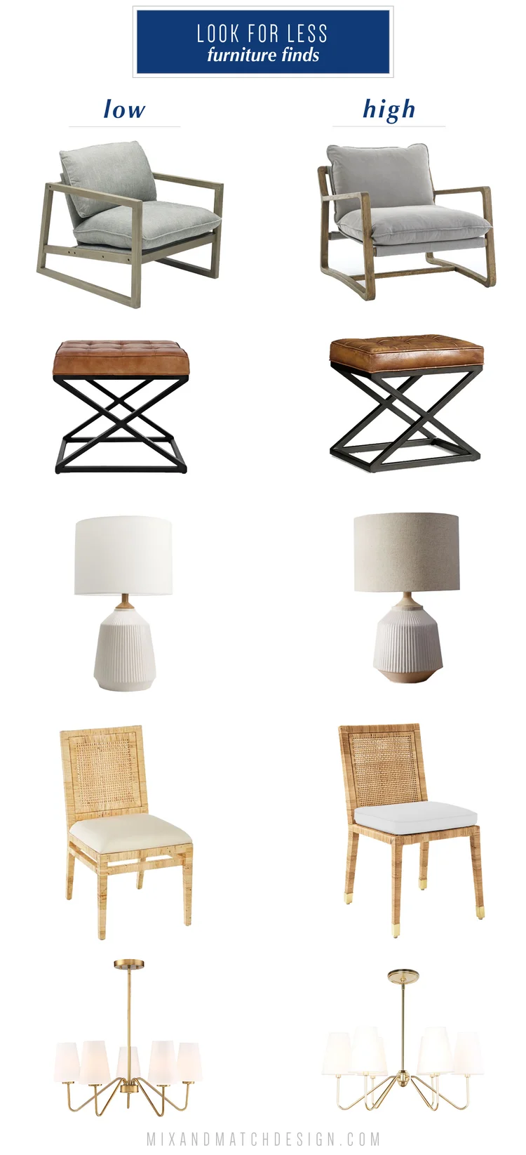 Look for Less: Great Furniture Finds - Edition #5