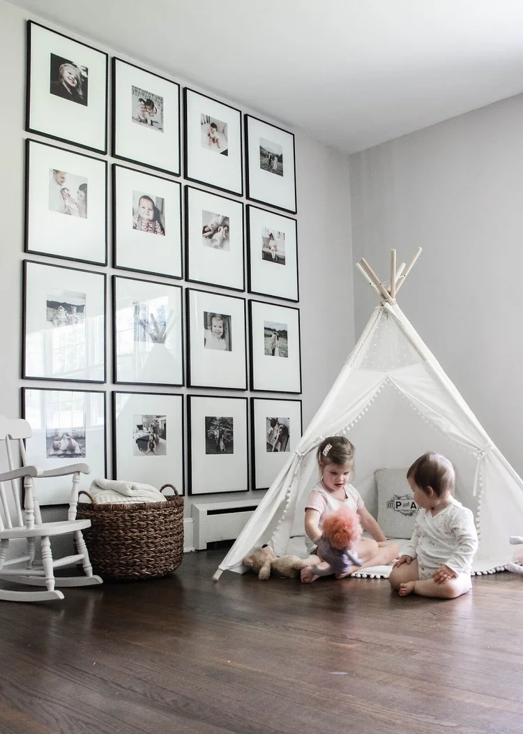 Make a Big Impact with Small-Scale Art: Gallery Frames with Oversized Mats