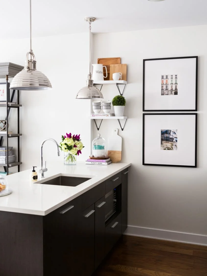 Make a Big Impact with Small-Scale Art: Gallery Frames with Oversized Mats