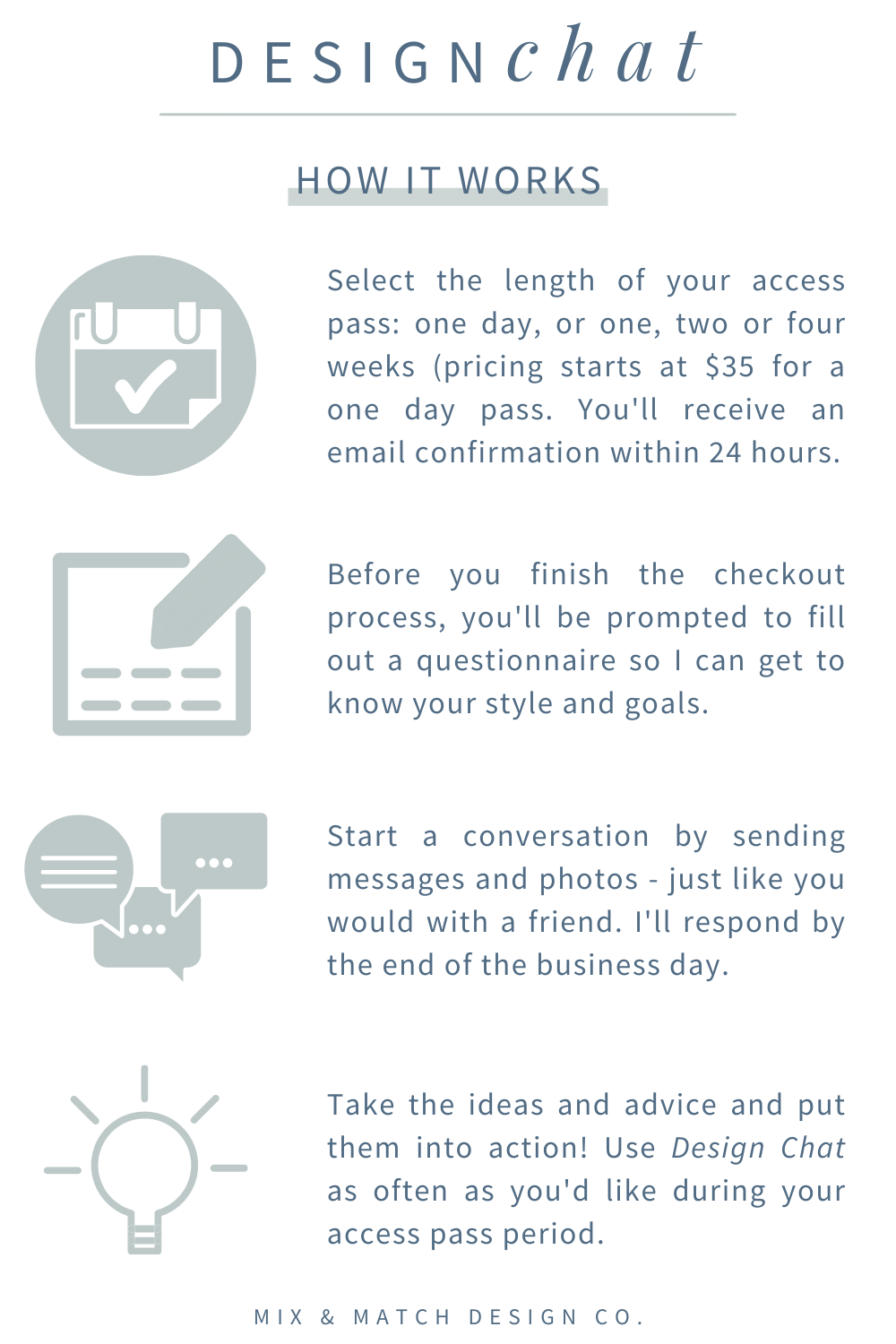 Text Me Your Design Questions!