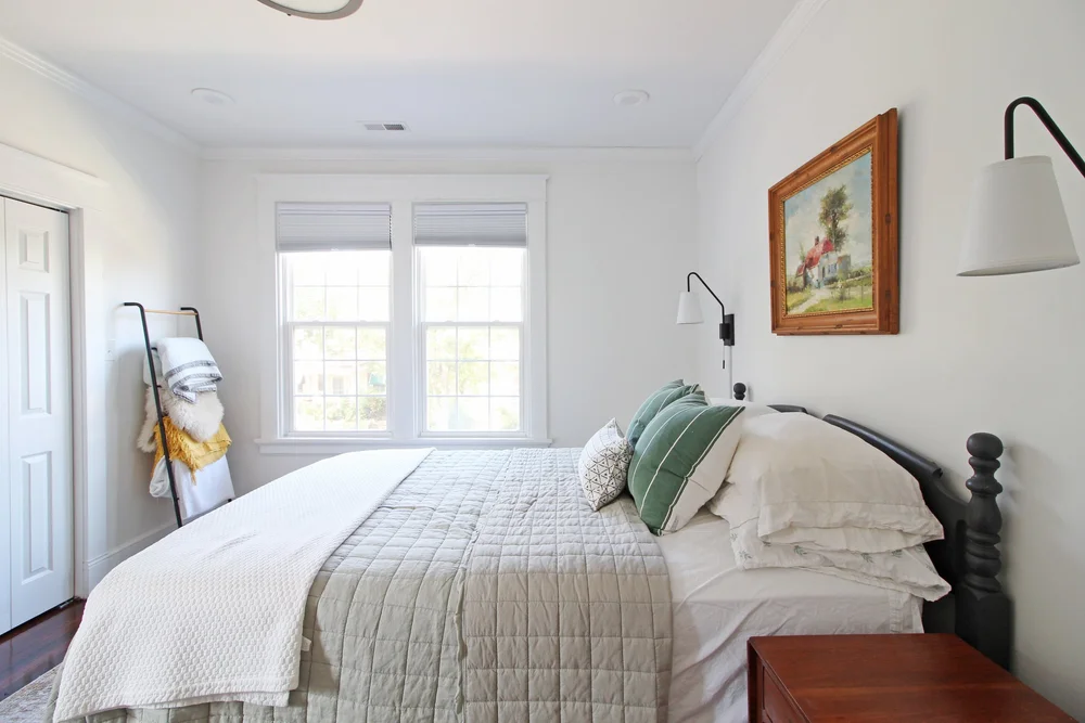 The Before: Our Shared Guest Room-Turned-Nursery