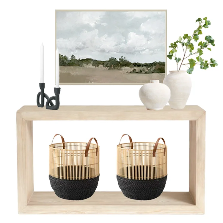 Styling a Console Table 3 Ways