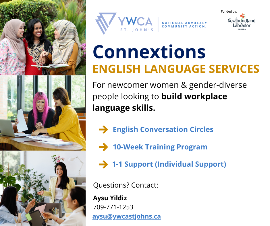 Connextions Language Development Program — YWCA St. John's