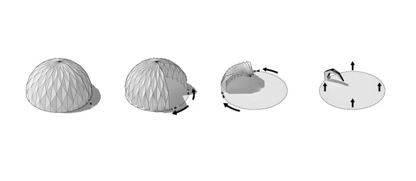 origami tent — Riccardo Mariano