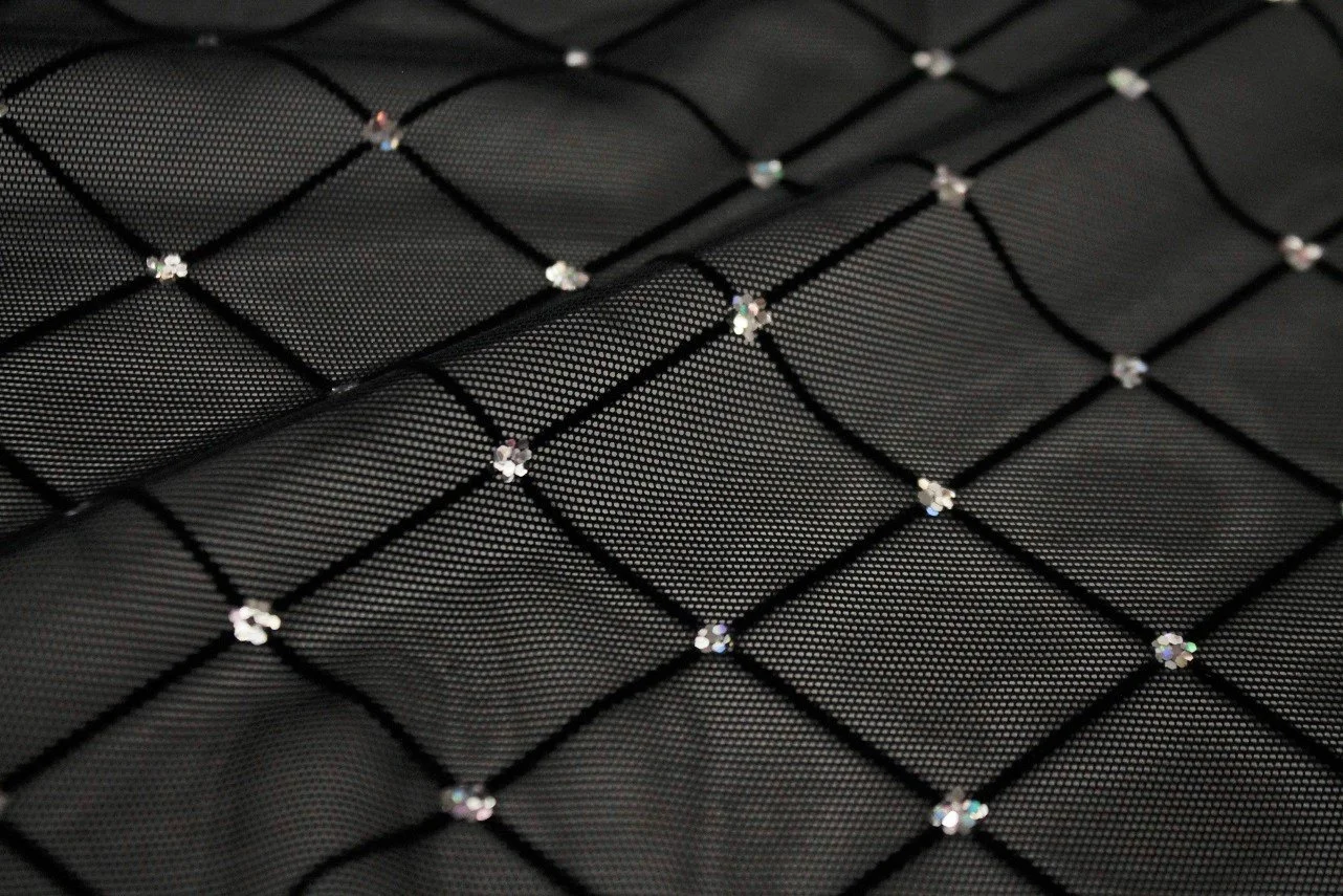 Mesh Fabric including Foil Mesh, Active Mesh, Flocked Mesh and many ...