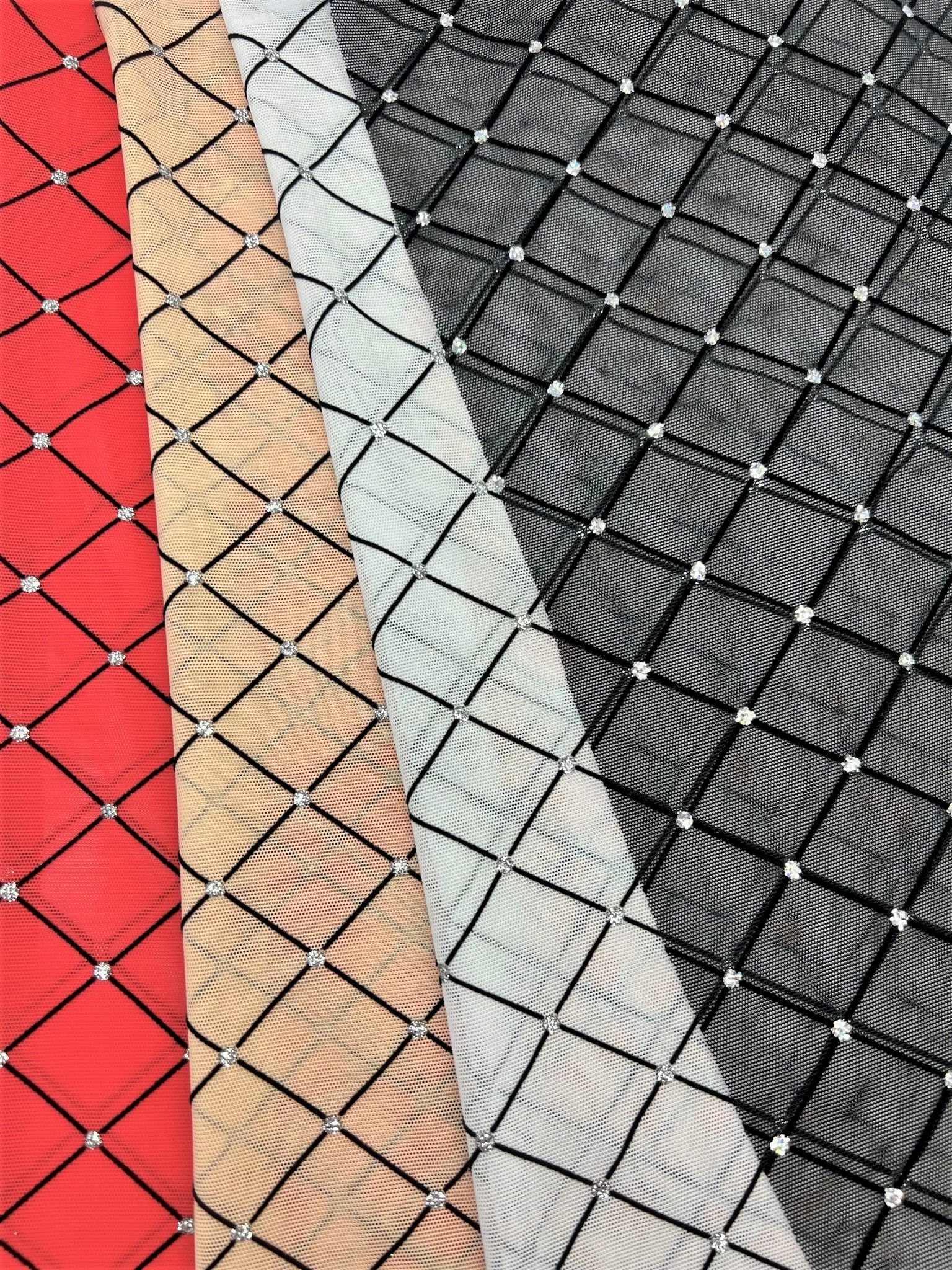 Mesh Fabric including Foil Mesh, Active Mesh, Flocked Mesh and many ...