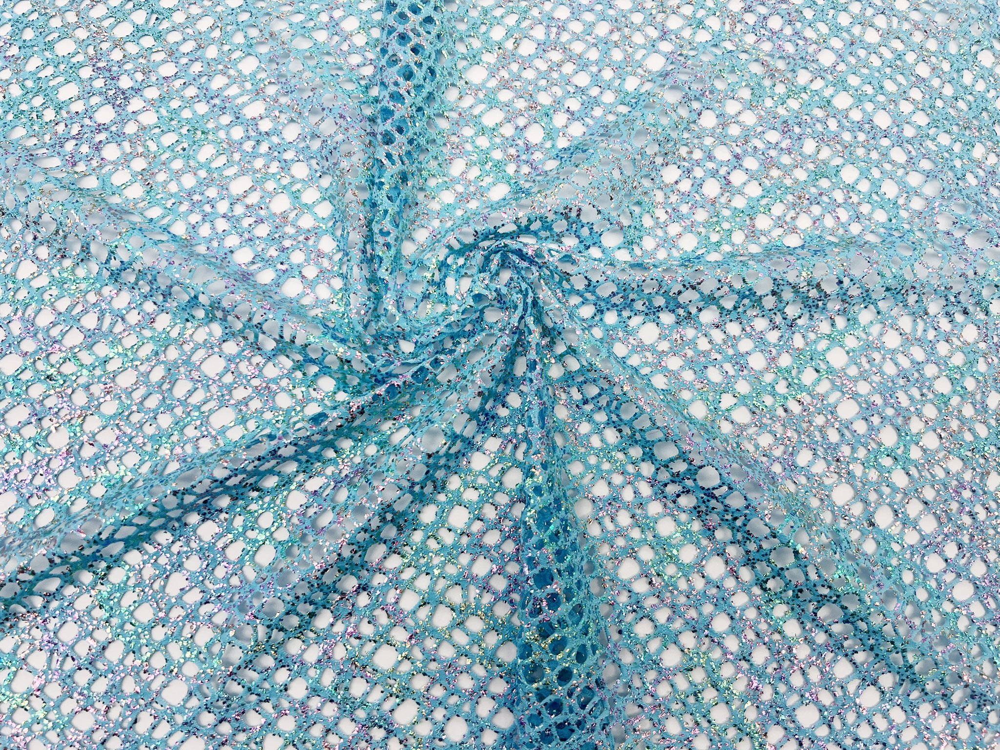 Ultra Sheen Foil Powermesh — NK Textile