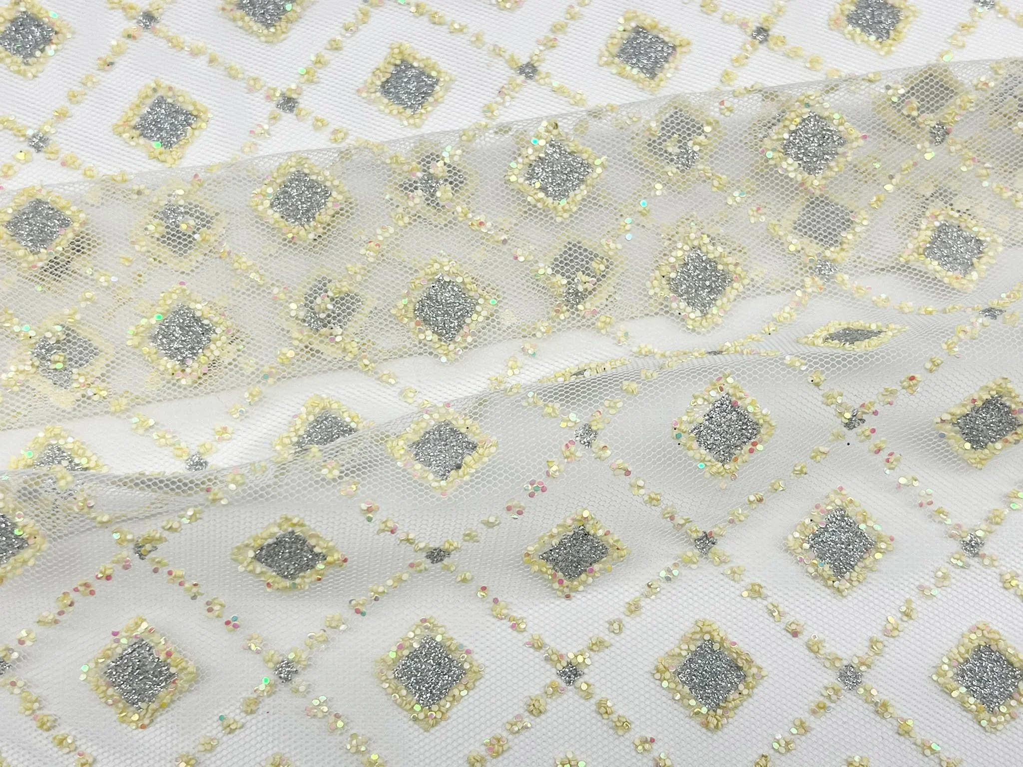 Mesh Fabric including Foil Mesh, Active Mesh, Flocked Mesh and many ...