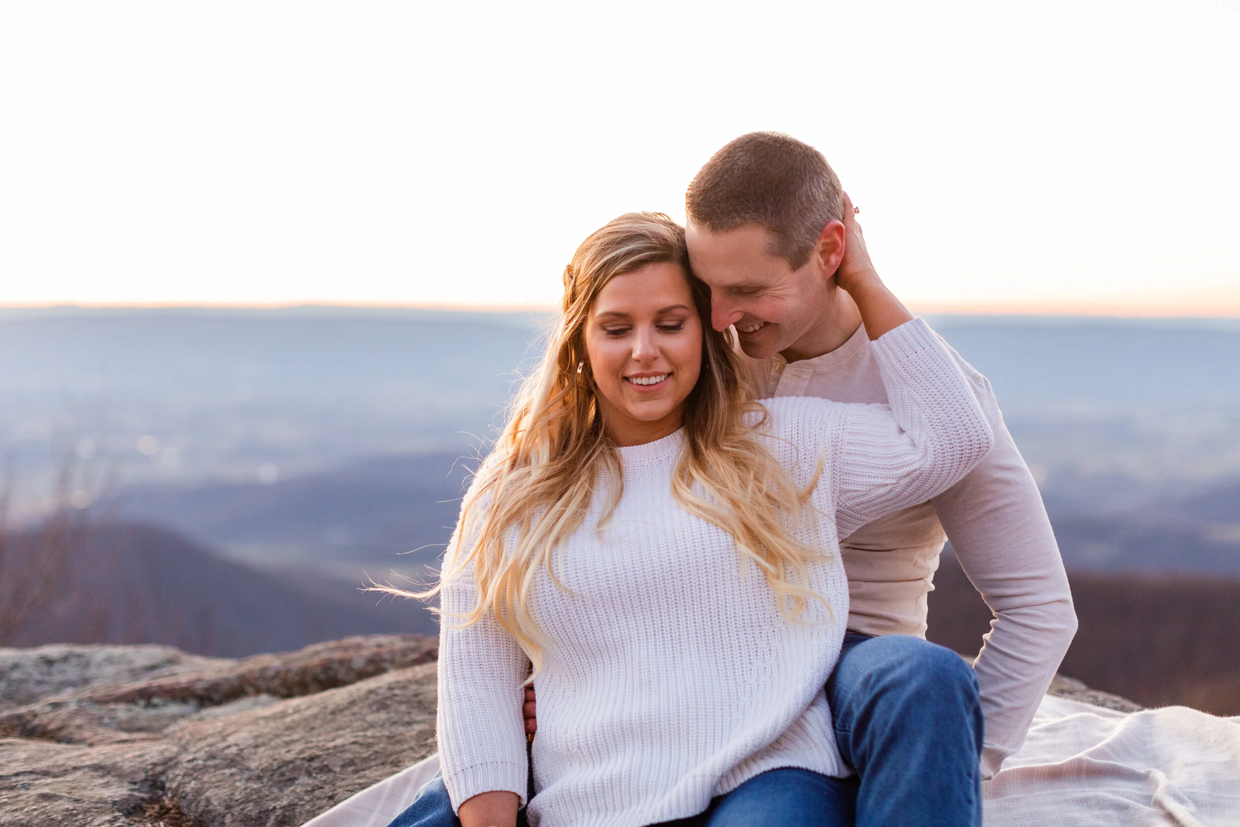 Natalie + Jon | Mountain Engagement SessionVirginia Wedding ...