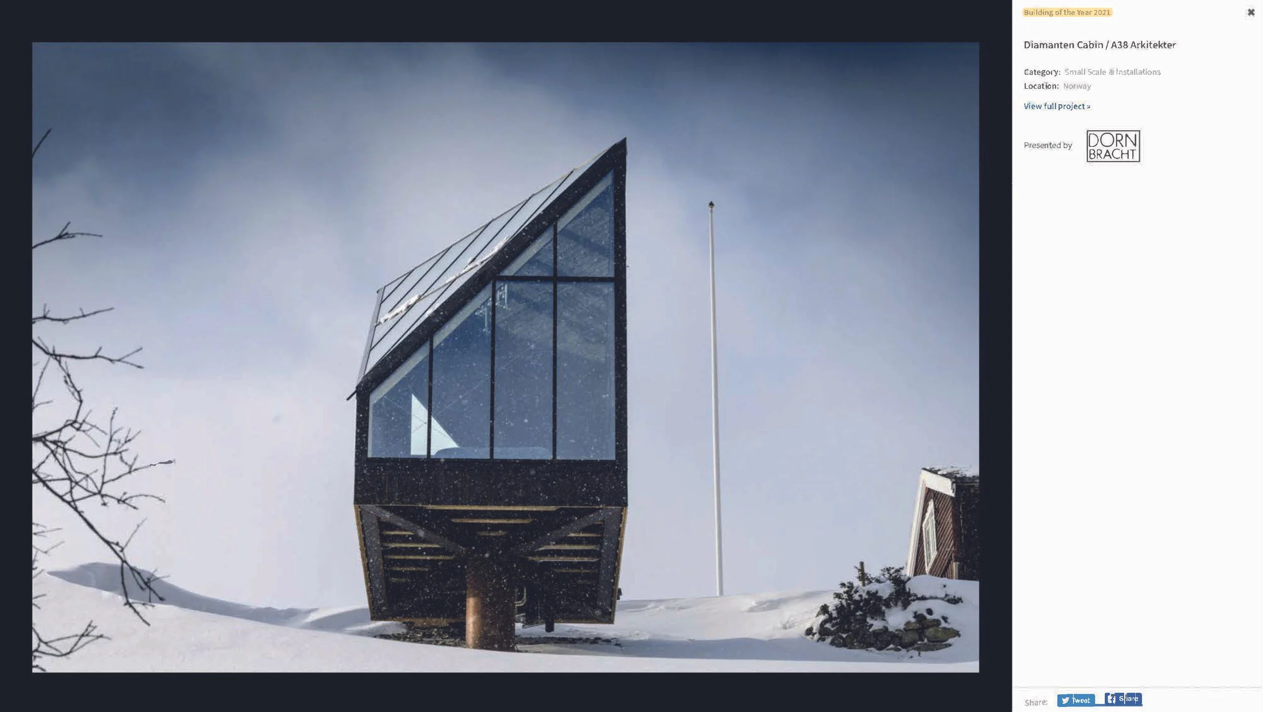 Moderne Anneks i Oppdal - Diamanten | Nominert til Building of the Year ...