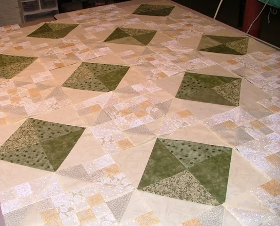 White Chocolate and Mint — Candy Apple Quilts