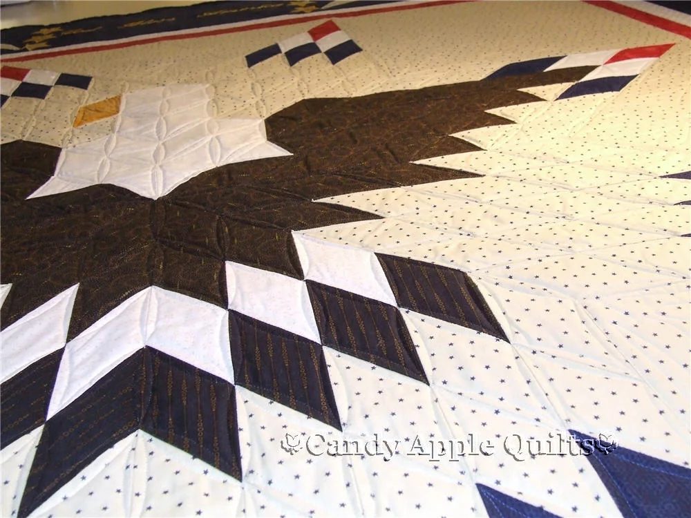 Patriotic Eagle Quilt — Candy Apple Quilts