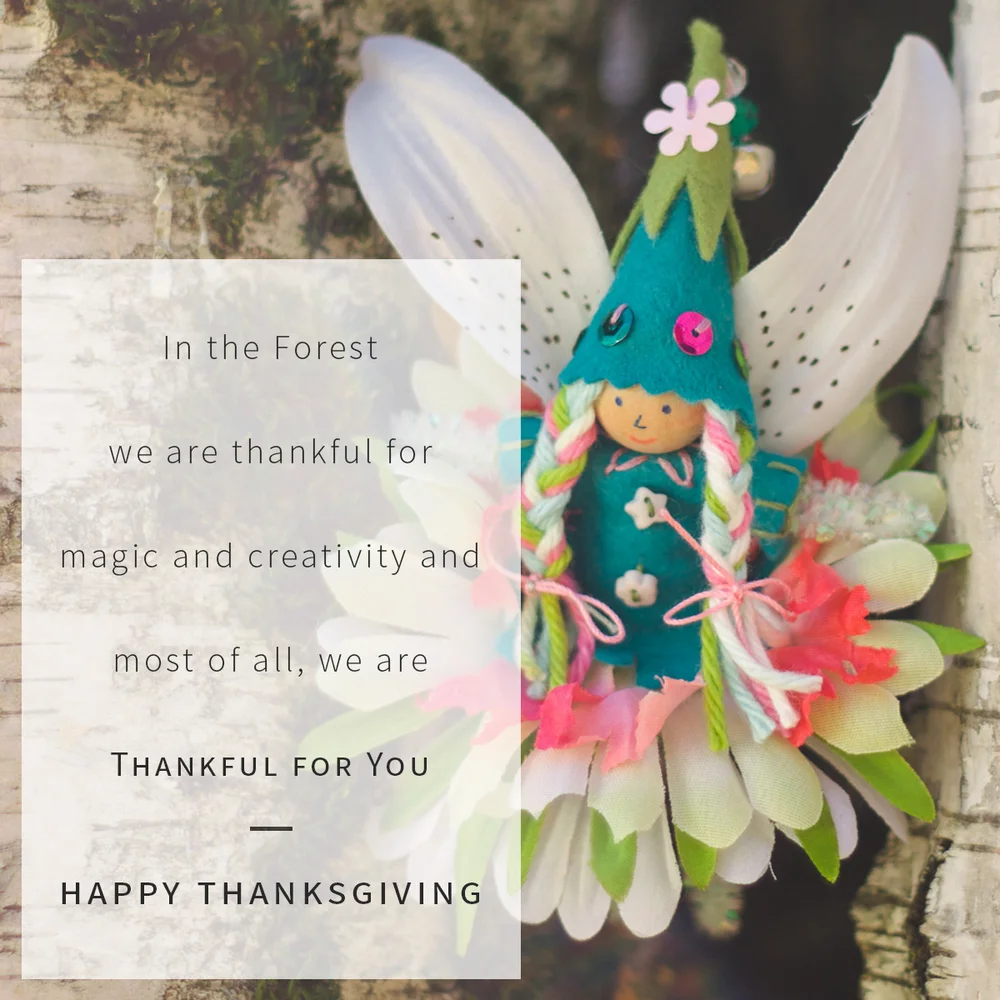 So Thankful — Forest Fairy Crafts