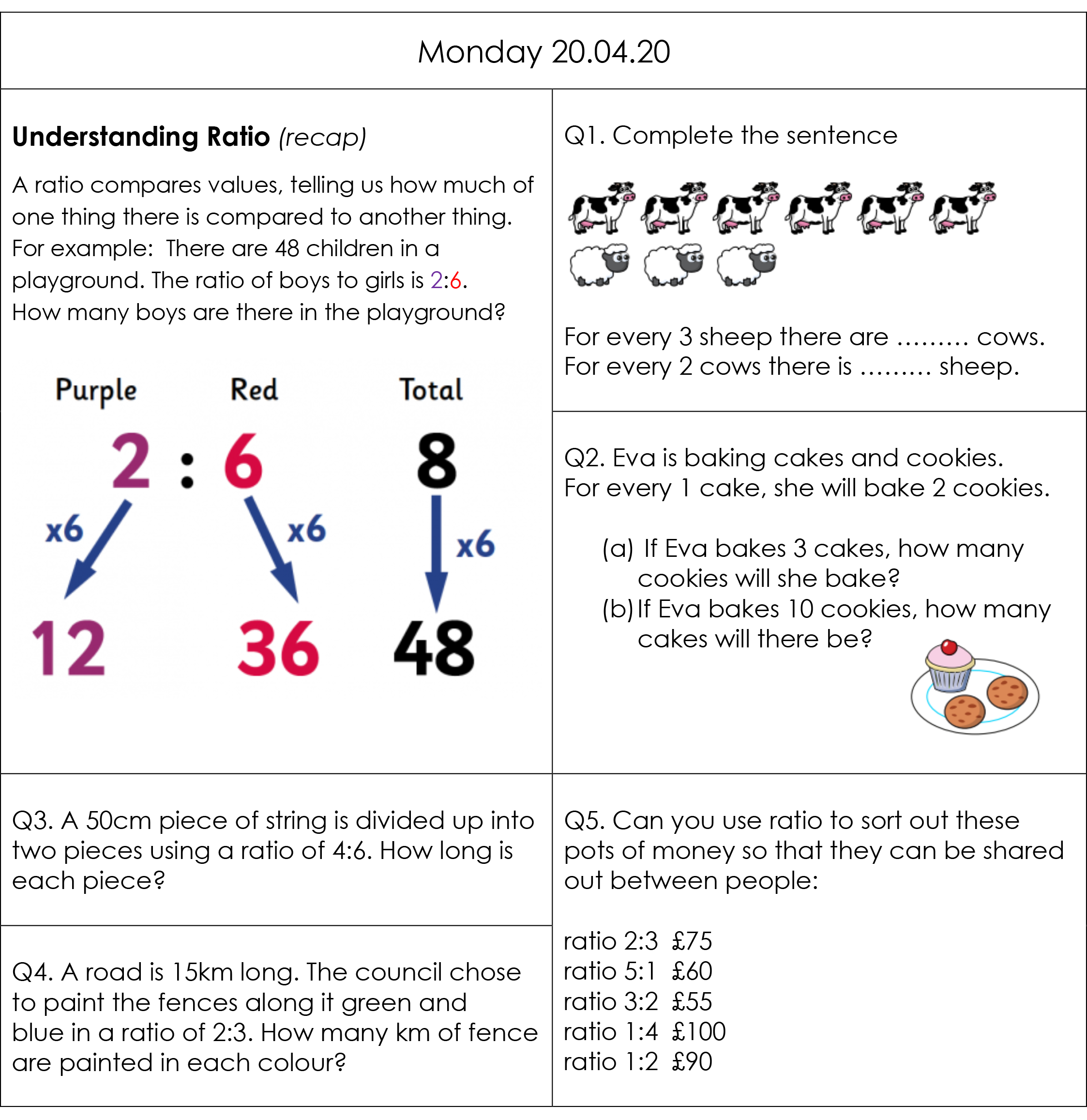 Year 6 Home Learning Week 5 — Dale Community Primary School
