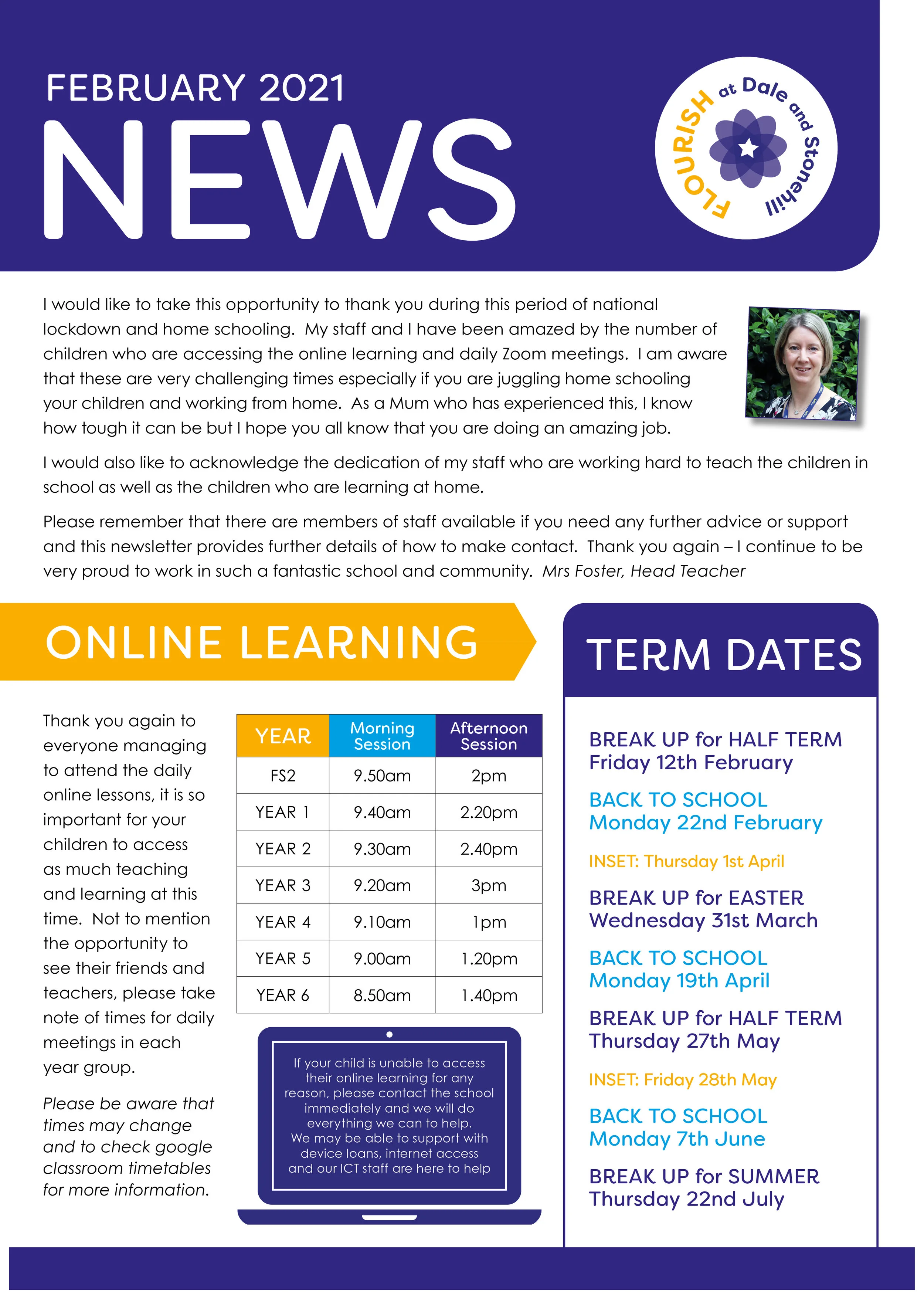Dale News February 2021 — Dale Community Primary School