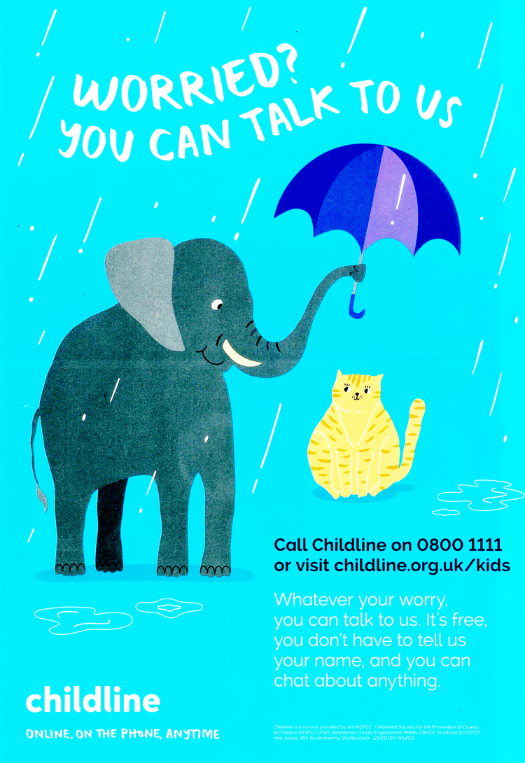 Whatever the worry, you can contact Childline - 0800 1111 — Dale ...