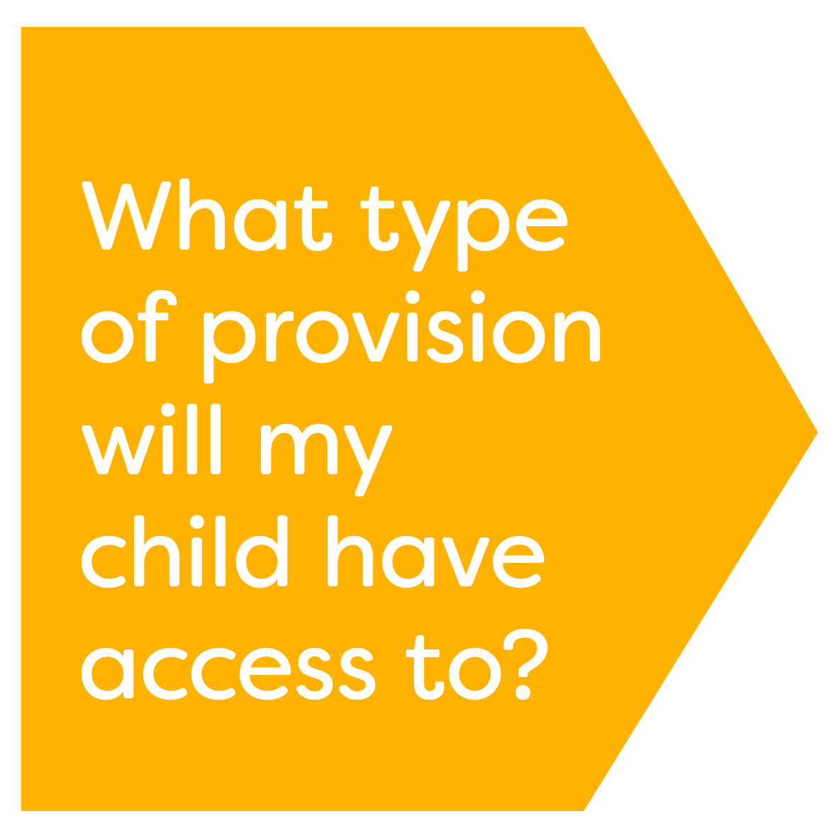 Types of Provision — Dale Community Primary School