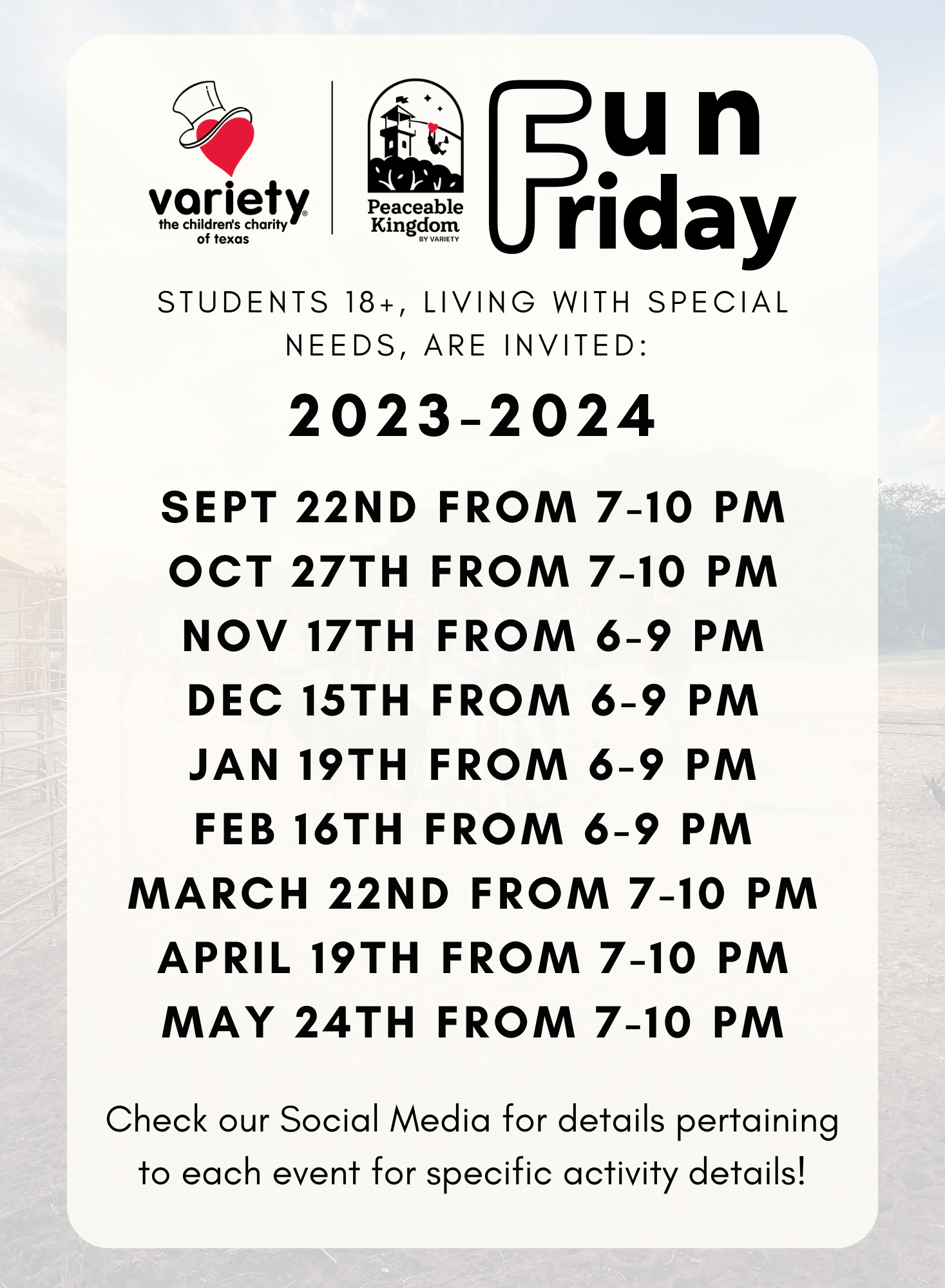 Fun Fridays — Variety of Texas