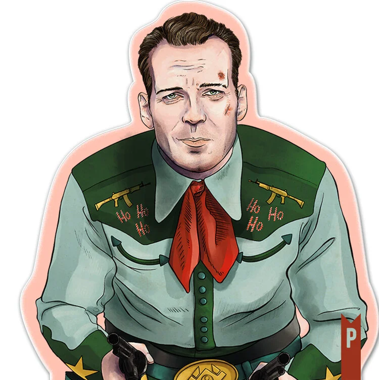 Shibari with Wand Sticker — Keith P. Rein // The P is for Penis